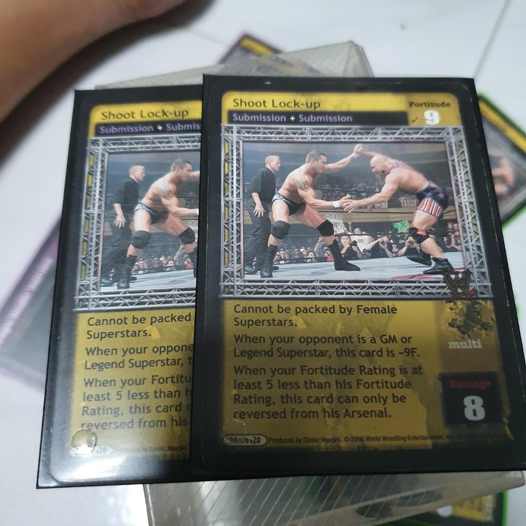 Wwe Raw Deal shoot Lock-up x3, Hobbies & Toys, Toys & Games on Carousell