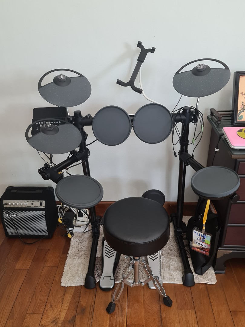 Yamaha DTX450K Drum Set, Hobbies & Toys, Music & Media, Musical ...