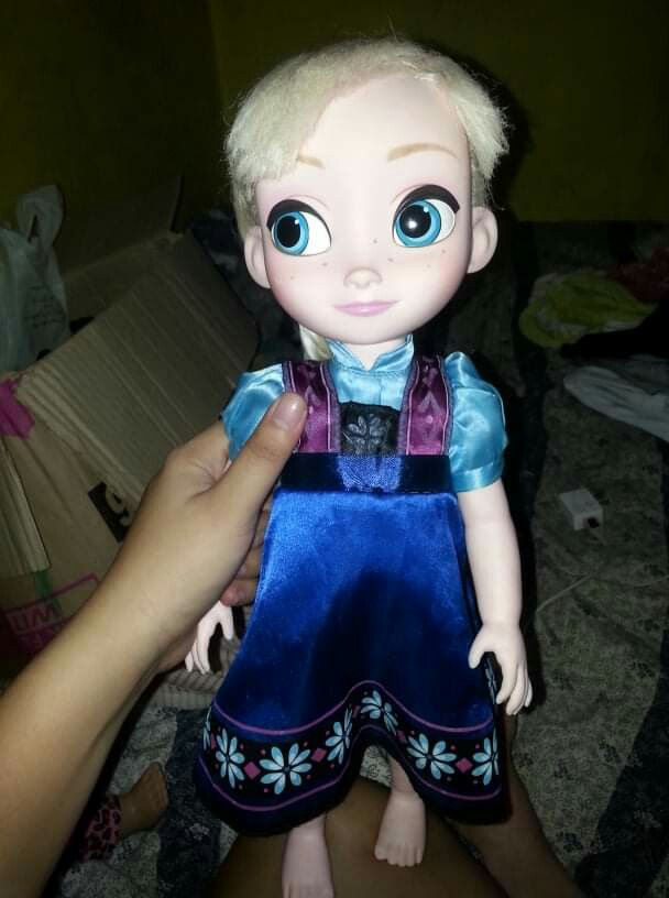 Authentic Disney Animator Elsa 16", Babies & Kids, Infant Playtime on ...
