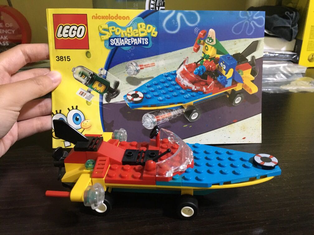 Authentic Lego 3815 spongebob - boat only, Hobbies & Toys, Toys & Games ...