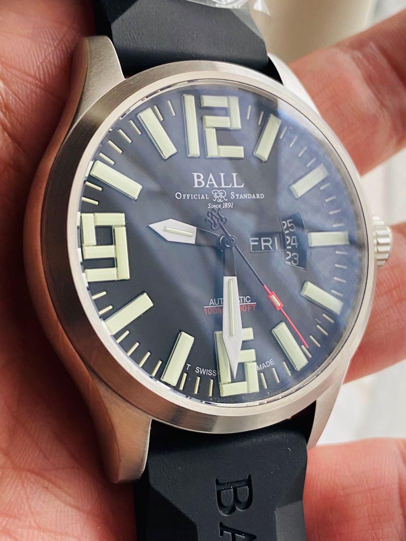 BALL Engineer Master II Aviator NM1080C, Men's Fashion, Watches ...