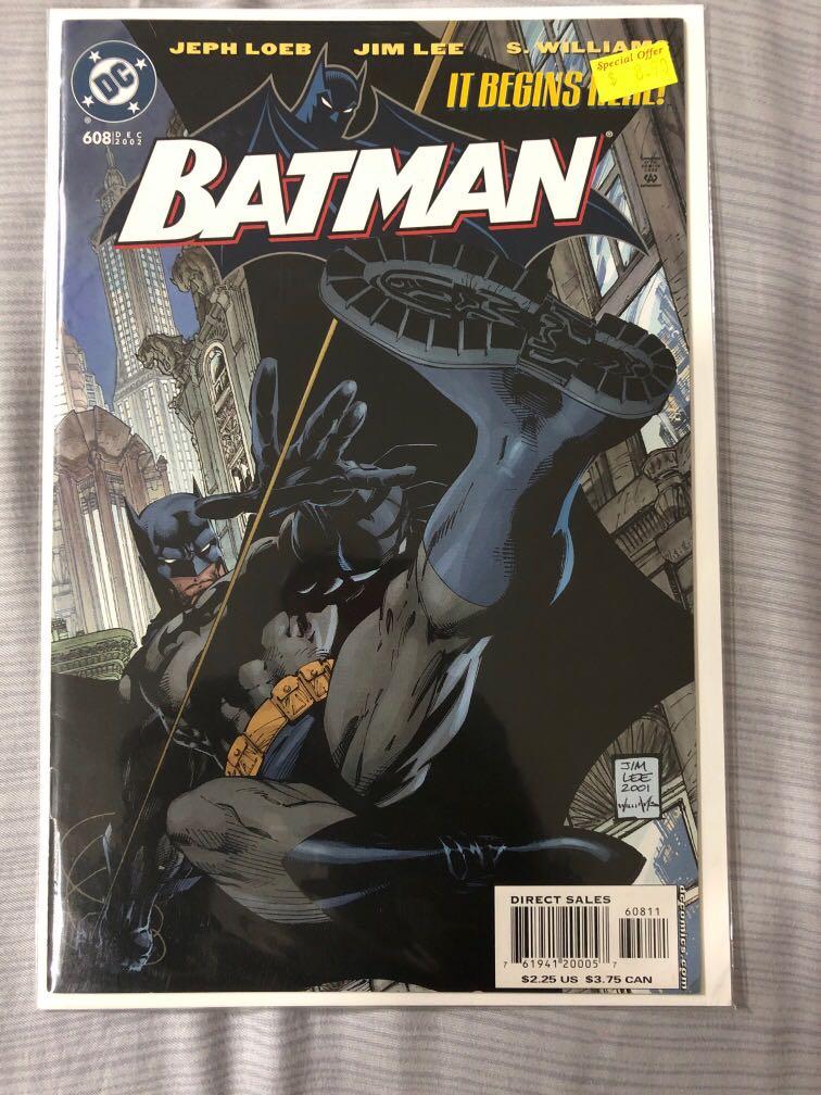 Batman #608, Jim Lee, DC comics, Superman, Flash, Hobbies & Toys, Books ...