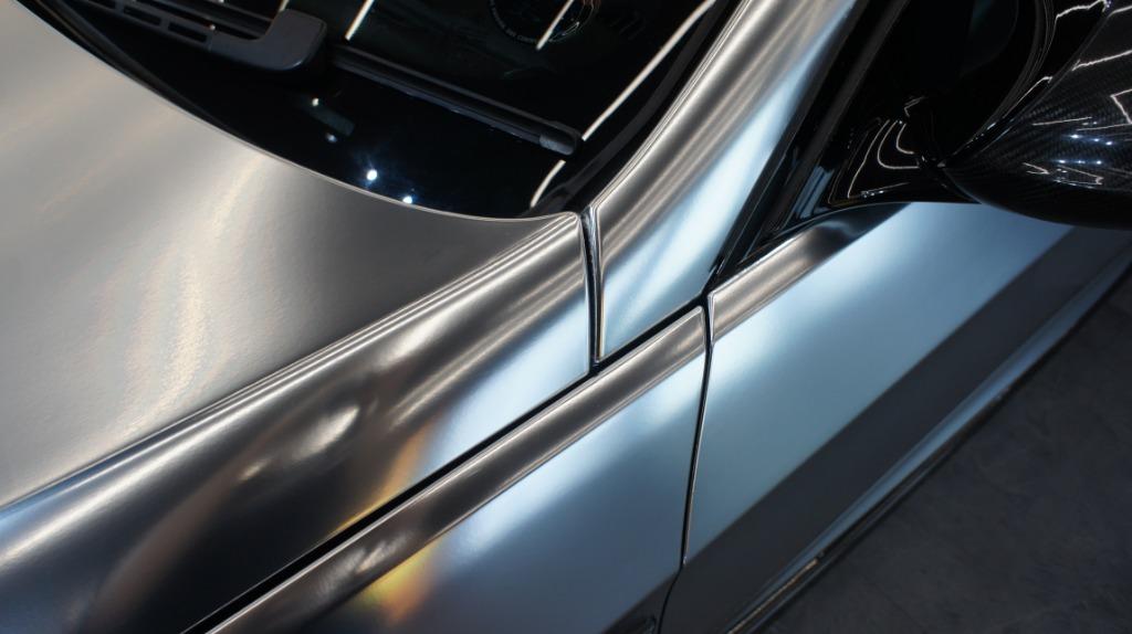 Car Wrap - Avery Matte Chrome Silver, Car Accessories, Accessories on ...