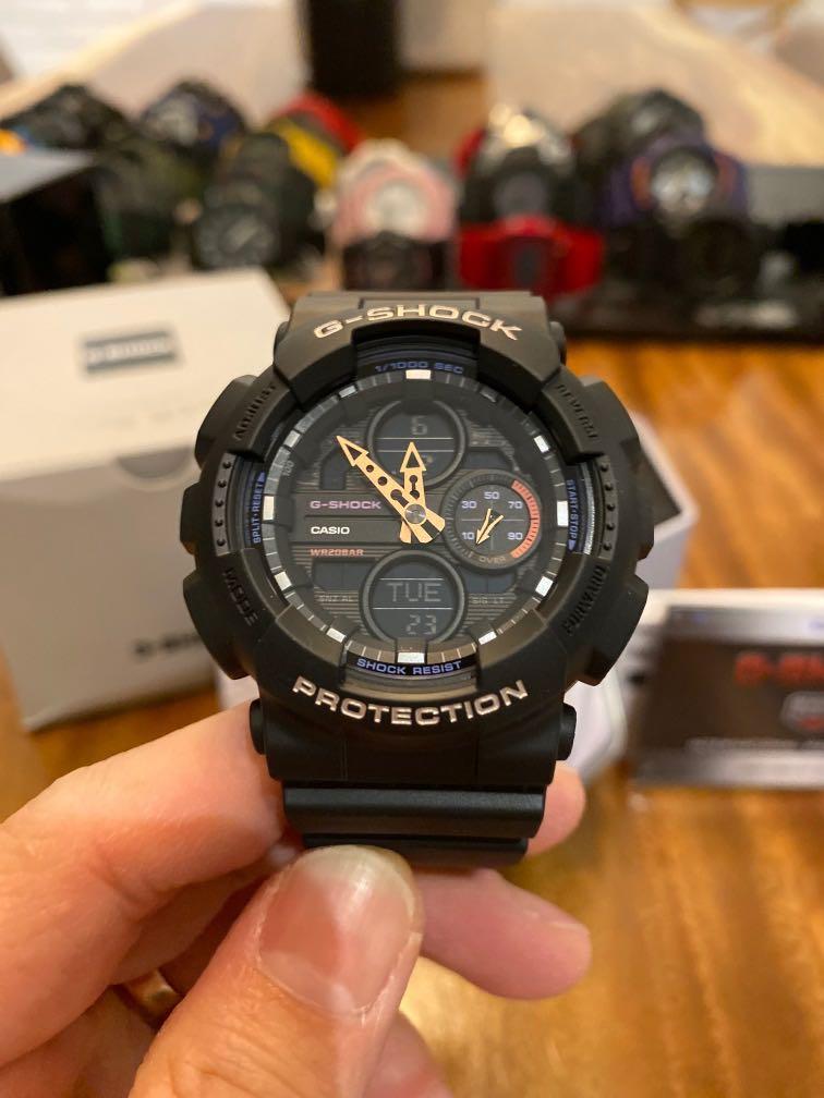 Casio Mini G Shock GMA-S140-1ADR EUSUZ, Women's Fashion, Watches ...