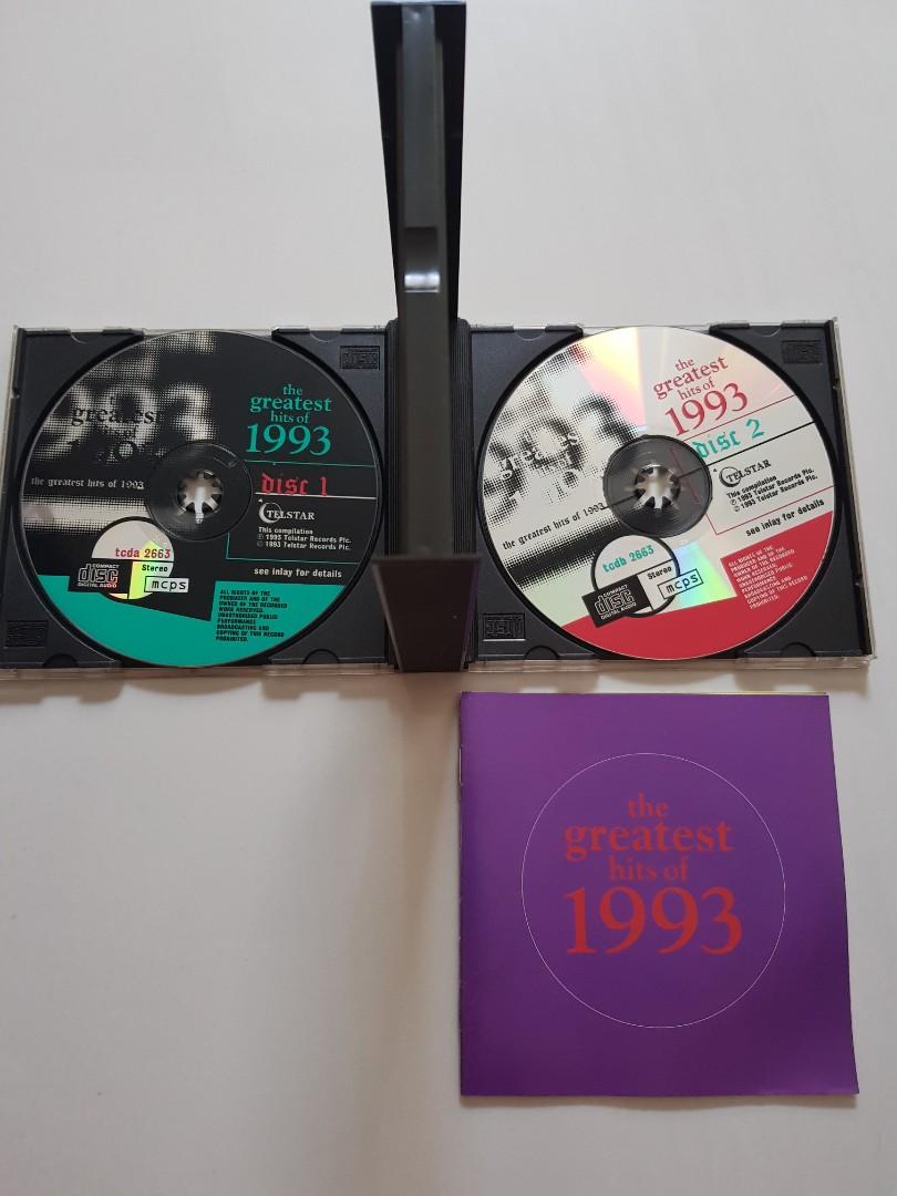 CD Boxset The Greatest Hits of 1993, Hobbies & Toys, Music & Media, CDs ...