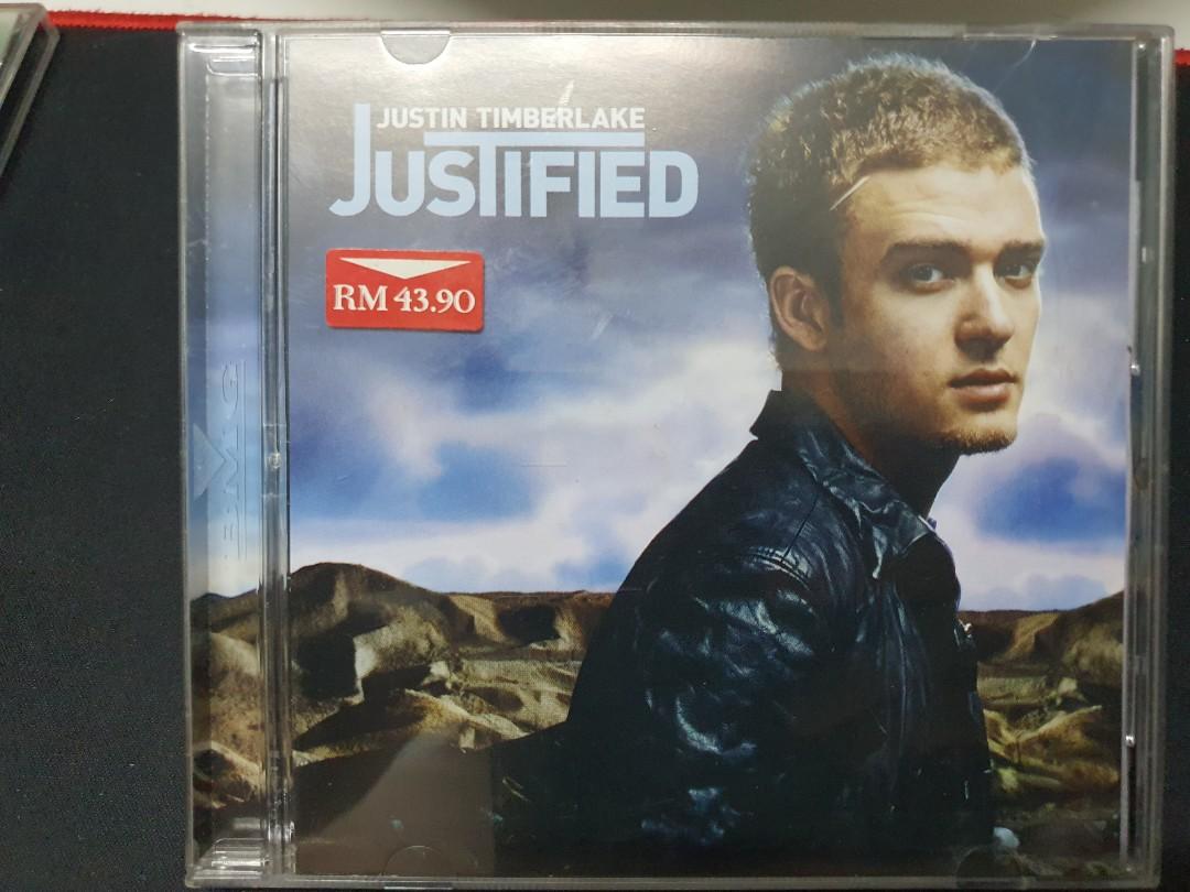 (CD) Justified , Justin Timberlake, Hobbies & Toys, Music & Media, CDs ...