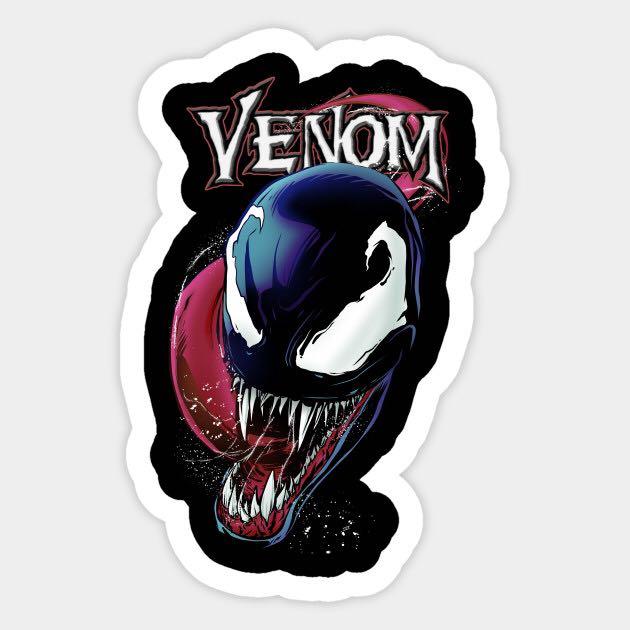 Custom Venom Car Decal, Car Accessories, Accessories on Carousell