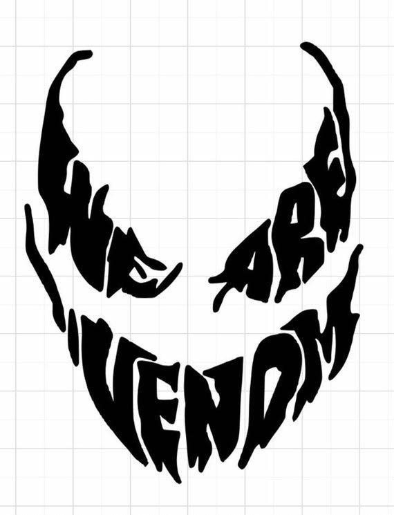 Custom Venom Car Decal, Car Accessories, Accessories on Carousell