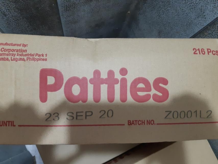 Jollibee beef patty, Food & Drinks, Fresh Produce on Carousell