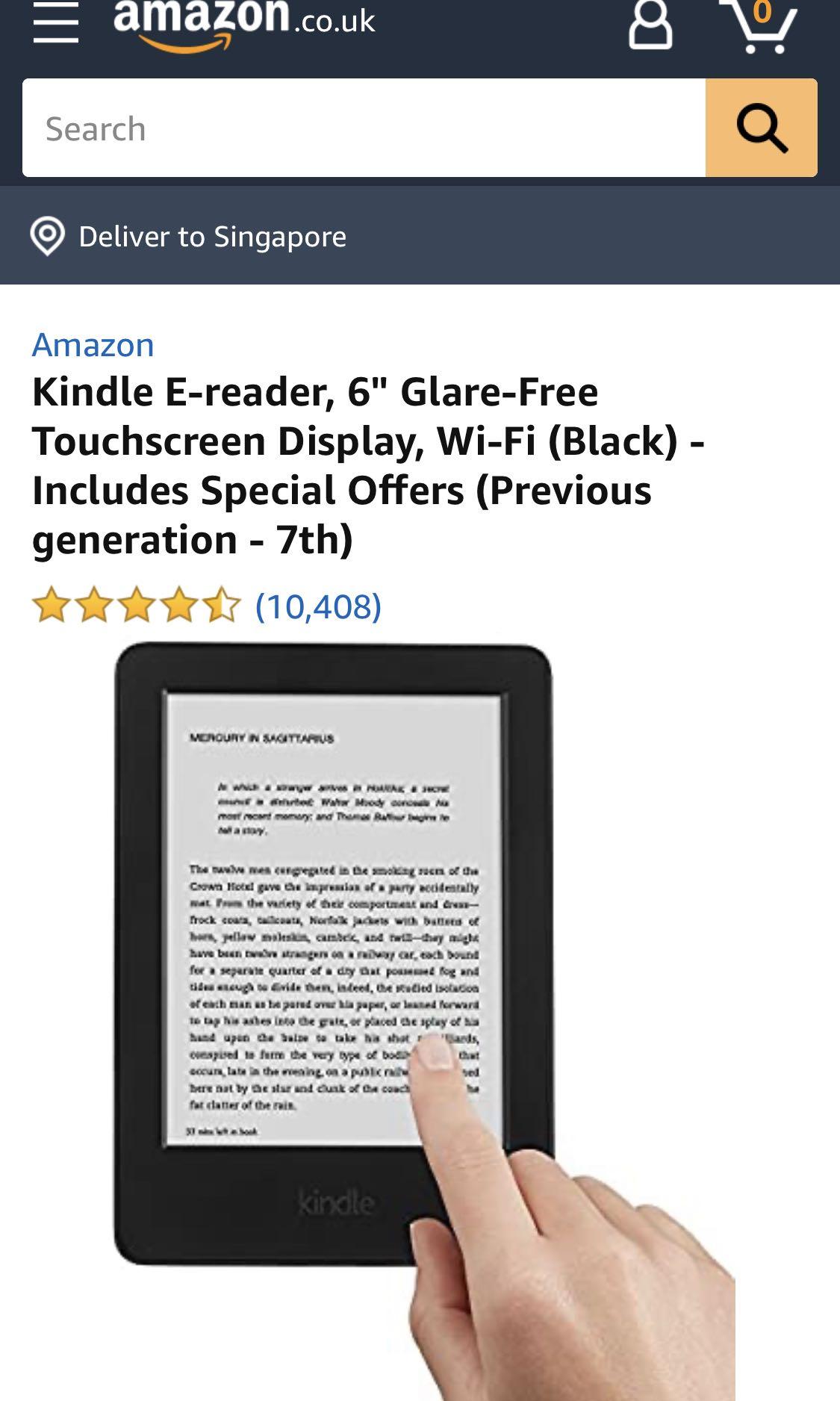 Kindle 7th generation, Mobile Phones & Gadgets, Wearables & Smart ...