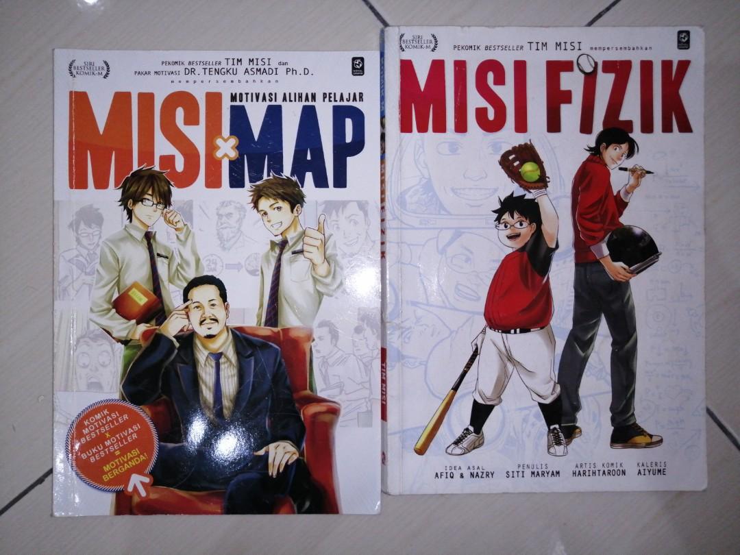 Komik misi : Misi X MAP & Misi Fizik, Hobbies & Toys, Books & Magazines ...