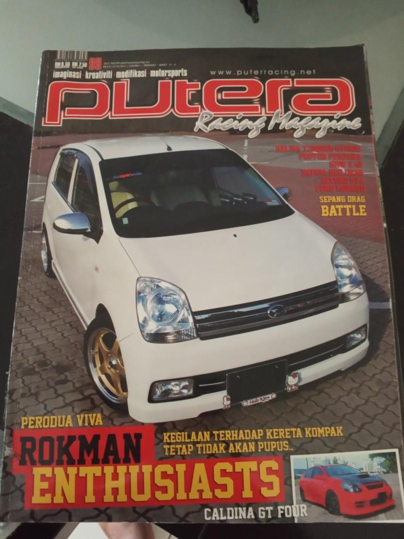 Majalah Putera Racing Magazine, Hobbies & Toys, Books & Magazines ...