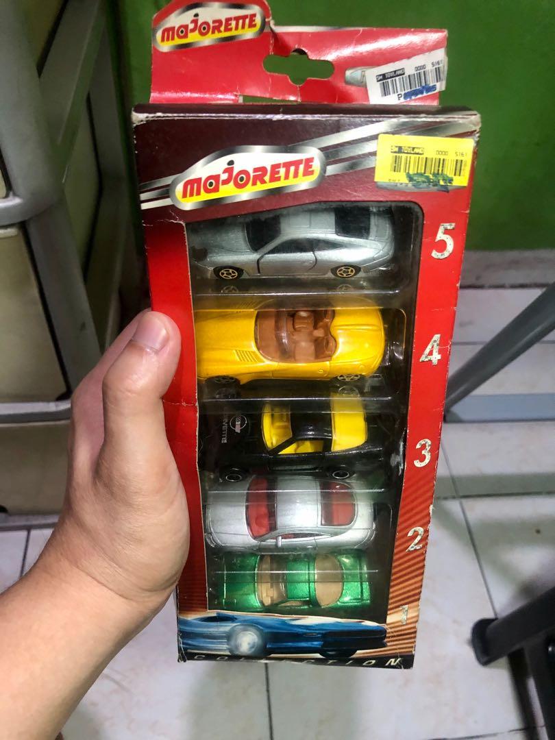 Majorette Sports Car Collection (5pcs) Porsche, Dodge, Corvette, Audi ...