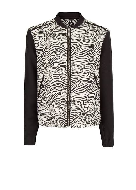 Mango Zebra Jacket, Women's Fashion, Coats, Jackets and Outerwear on ...