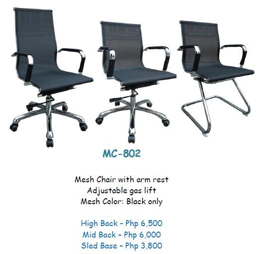 MC-802 MEsh Chair ( office furniture ) partition, Furniture & Home ...