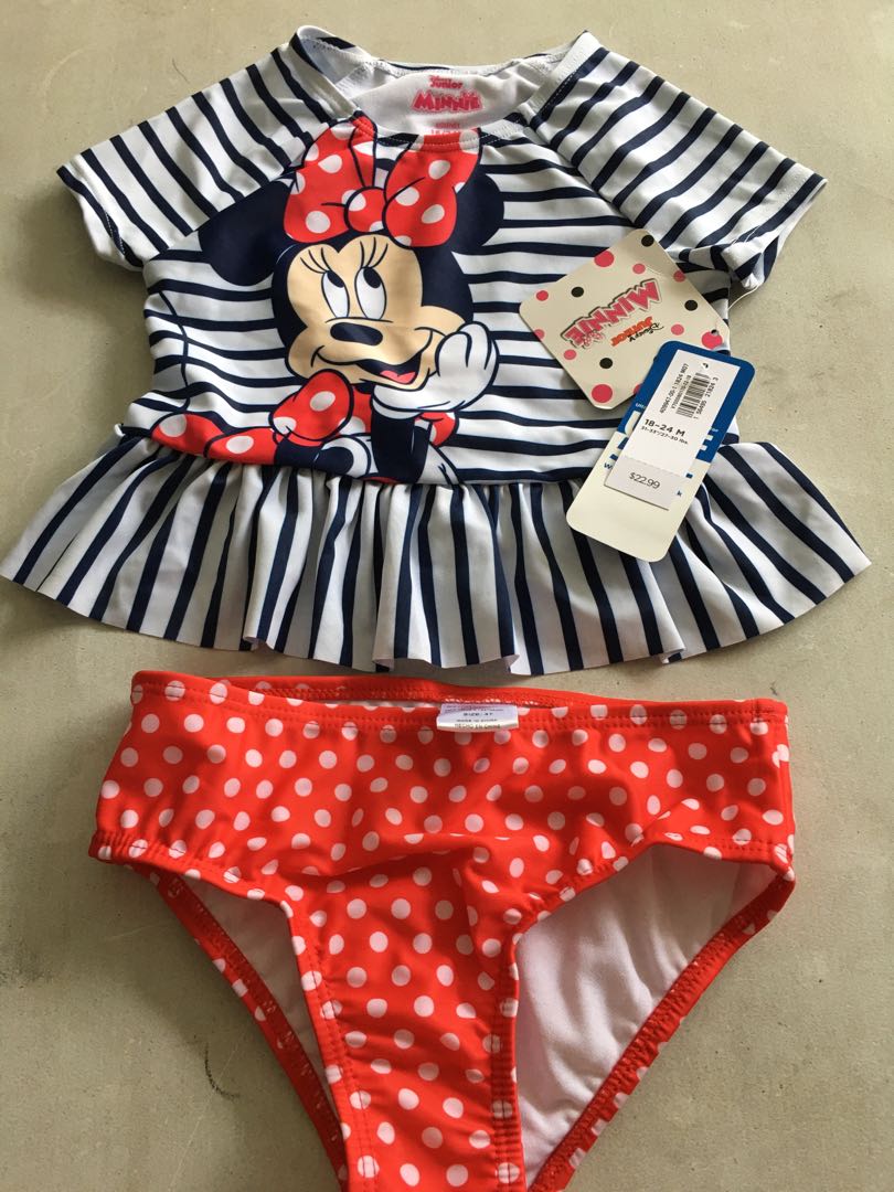 Minnie Mouse Swimwear Kids, Babies & Kids, Babies & Kids Fashion on ...