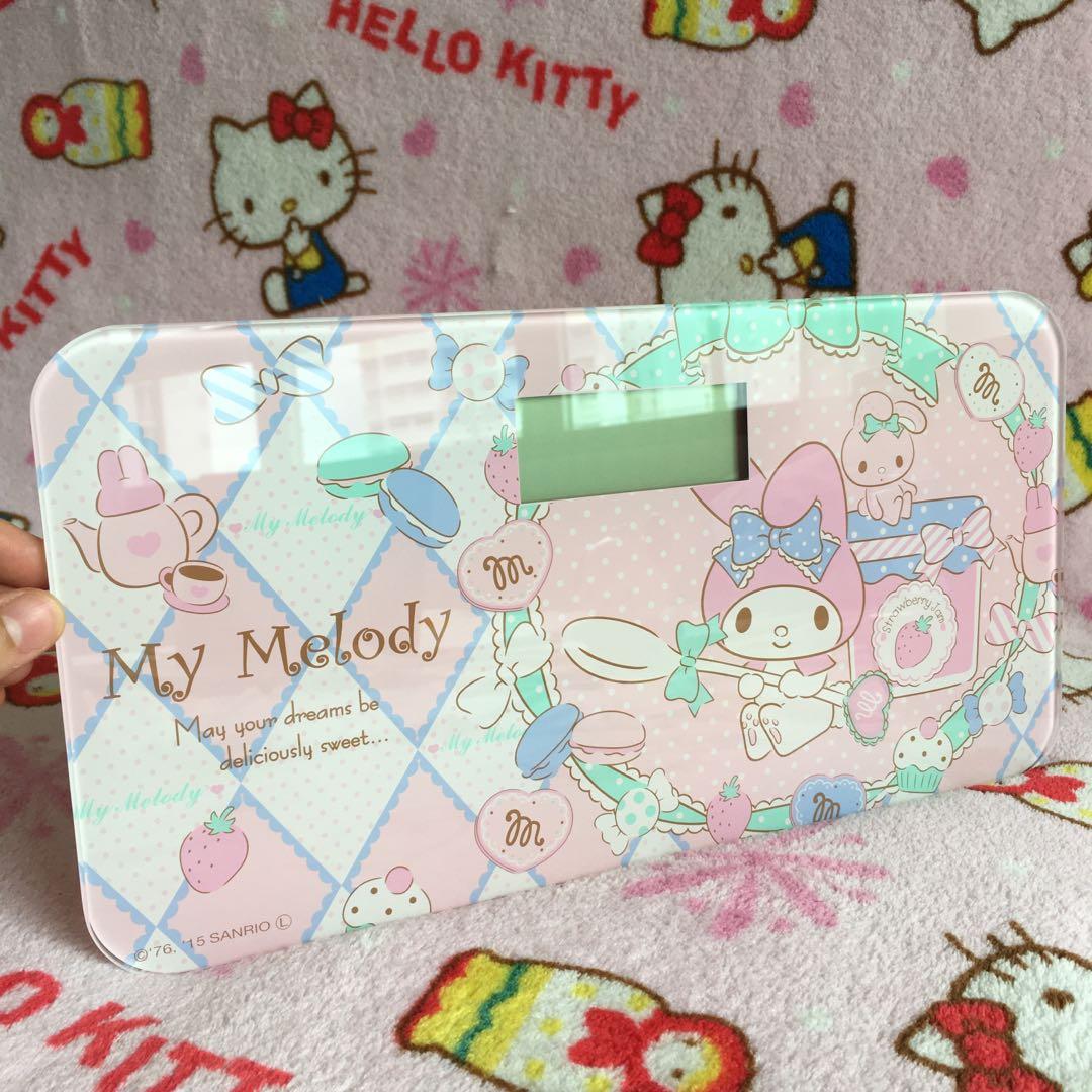 My Melody Slim Bathroom Weighing Scale, Furniture & Home Living ...