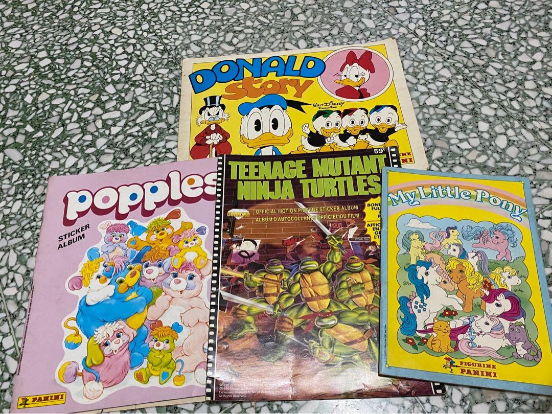 Panini 80s vintage sticker book (Incomplete set), Hobbies & Toys ...