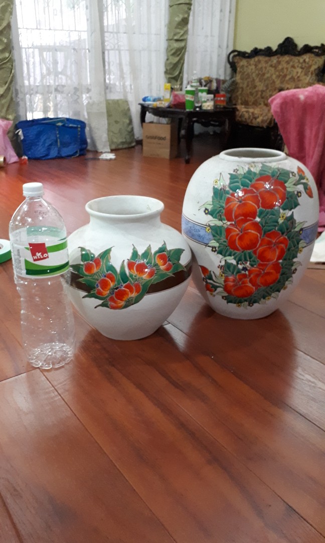 Pasu tembikar, Furniture & Home Living, Home Decor, Vases & Decorative ...