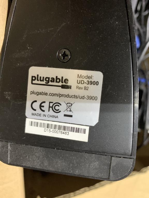 Plugable USB 3.0 Universal Laptop Docking Station for Windows (UD-3900 ...