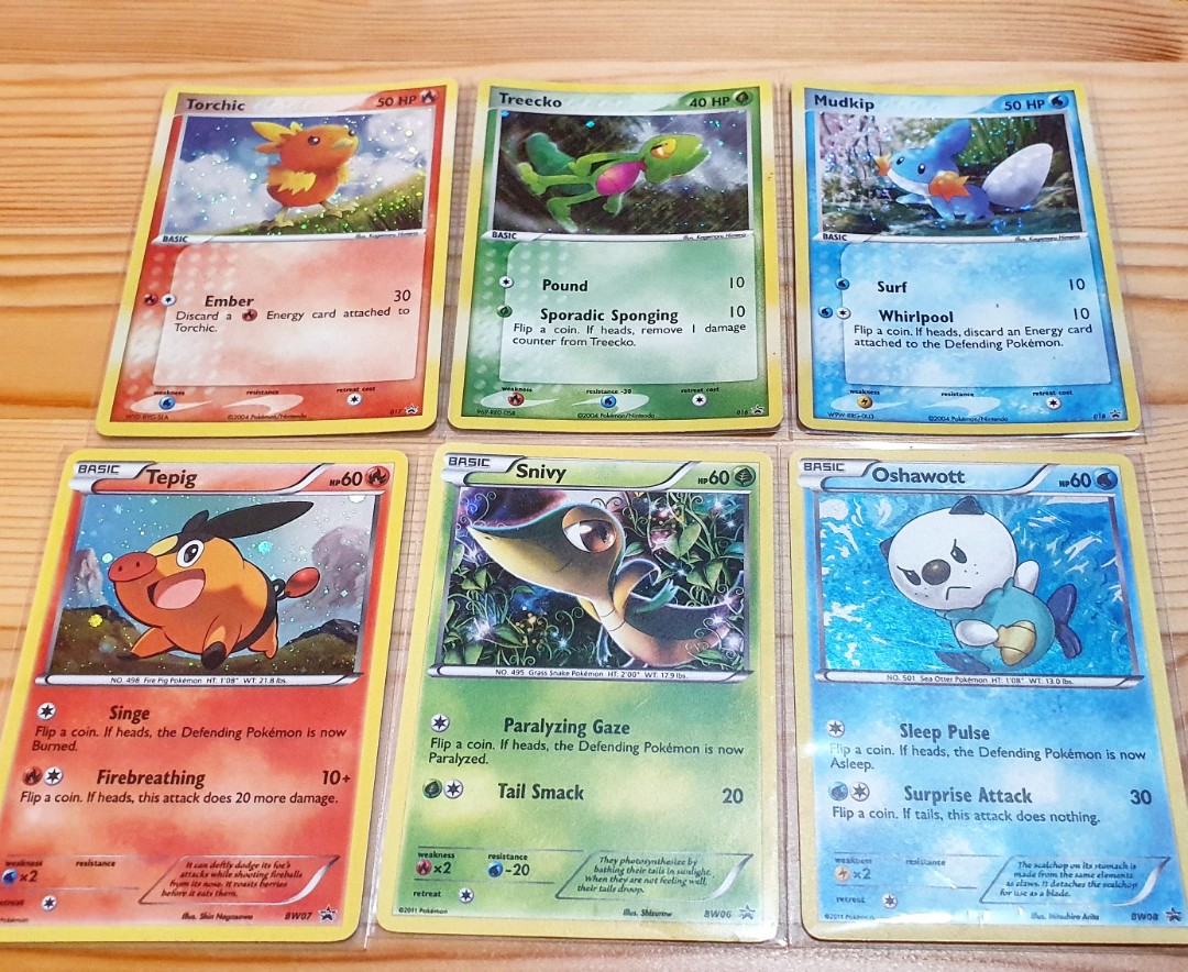 Pokemon cards starter promo sets, Toys & Games, Board Games & Cards on ...
