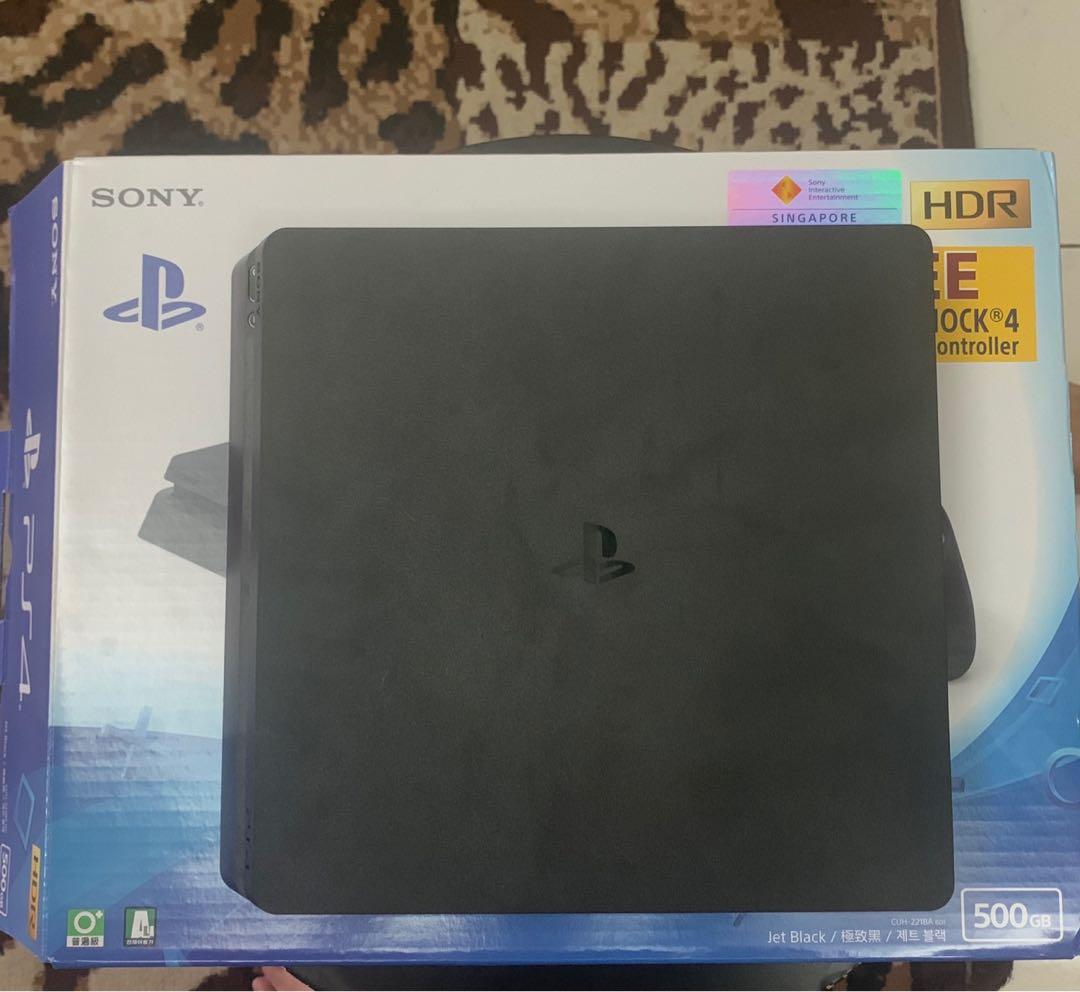 Ps4 slim 500GB original, Video Gaming, Video Game Consoles, PlayStation ...