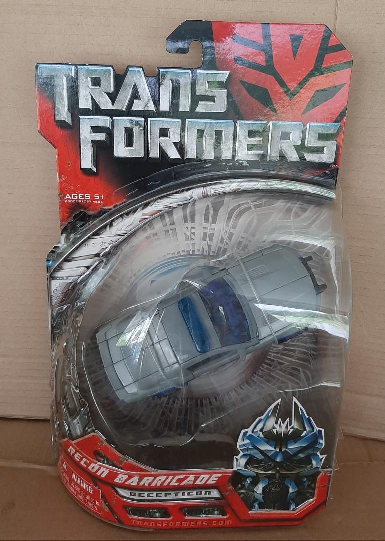Recon Barricade Transformers Decepticon Hasbro, Hobbies & Toys, Toys ...