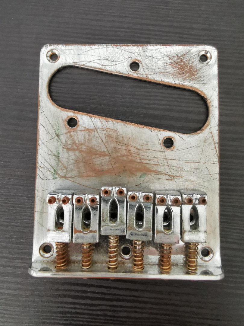 Relic fender Telecaster bridge, Hobbies & Toys, Music & Media, Music ...