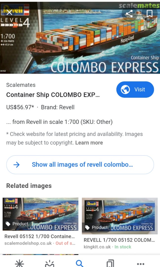 Revell Colombo Express Model, Toys & Games, Others on Carousell