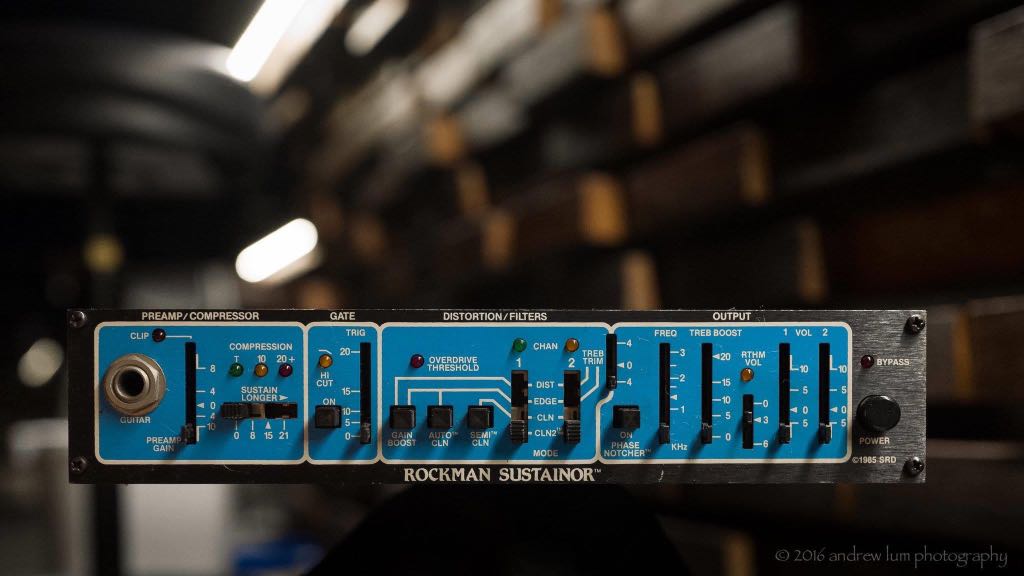 1988 ROCKMAN SUSTAINOR PRE-AMP "MODEL 200" TOM SCHOLZ BAND BOSTON ...