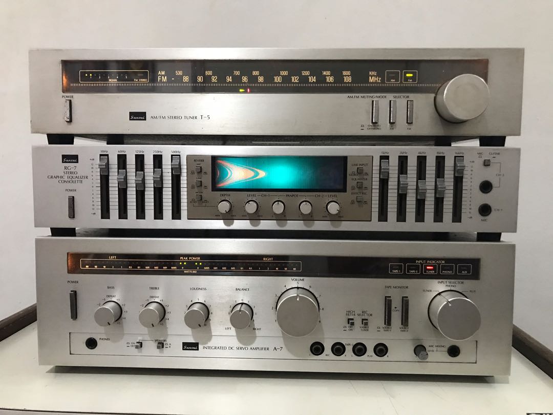 Sansui Stereo Vintage Set, Audio, Portable Music Players on Carousell