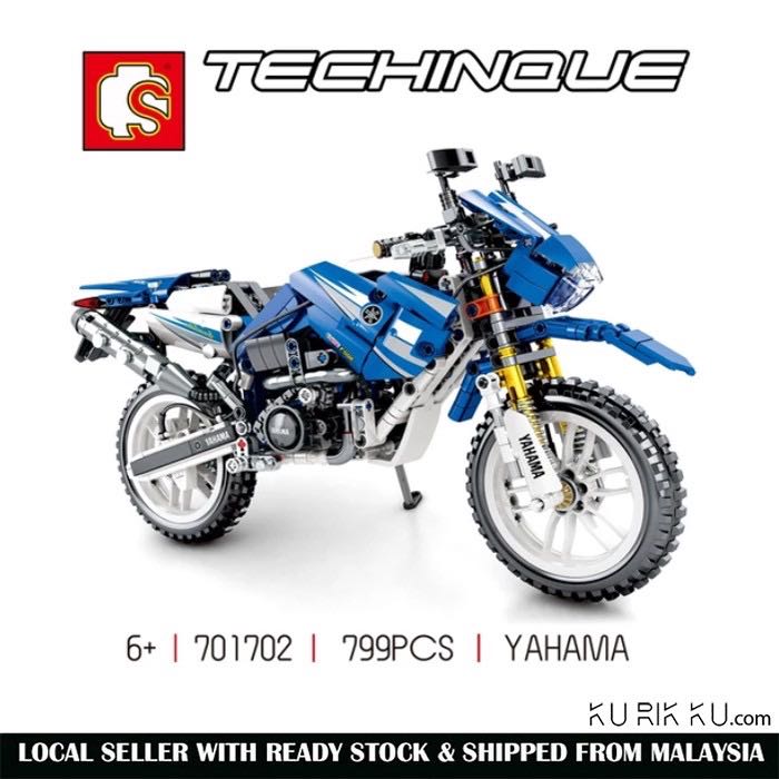 SEMBO BLOCK SD701702 YAMAHA MOUNTAIN BIKE BUILDING BLOCKS, Hobbies ...