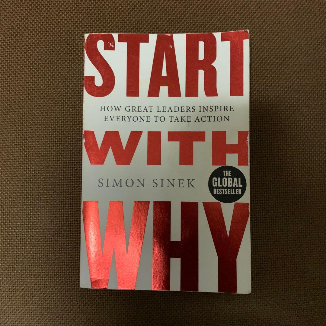 Start with Why by simon sinek, Hobbies & Toys, Books & Magazines ...