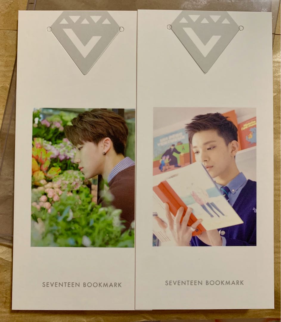 SVT LOVE & LETTER BOOKMARKS, Hobbies & Toys, Memorabilia & Collectibles ...