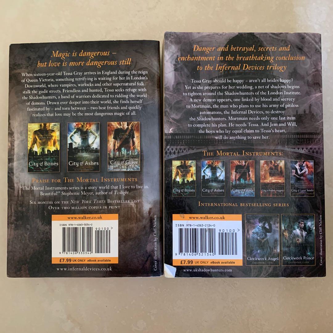 The Infernal Devices Book1 & Book 3, Hobbies & Toys, Books & Magazines ...