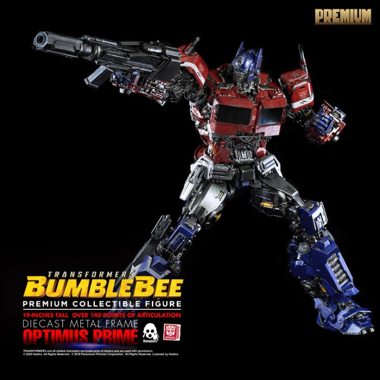 Threezero 3A Transformers Bumblebee PREMIUM Optimus Prime 變形金剛外傳 大黃蜂 柯柏 ...