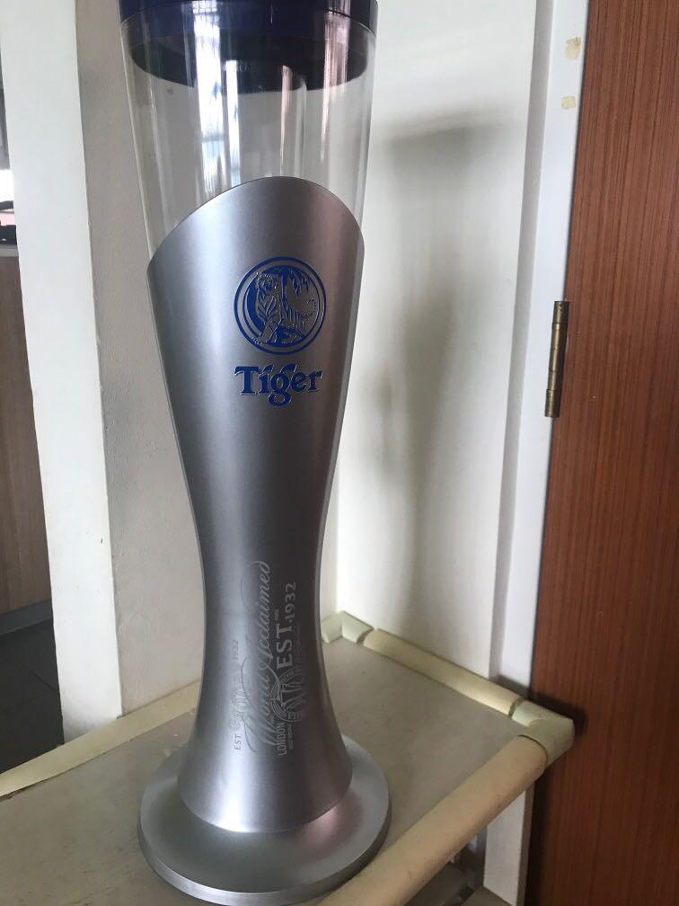 Tiger beer tower dispenser, Home Appliances, Kitchenware on Carousell
