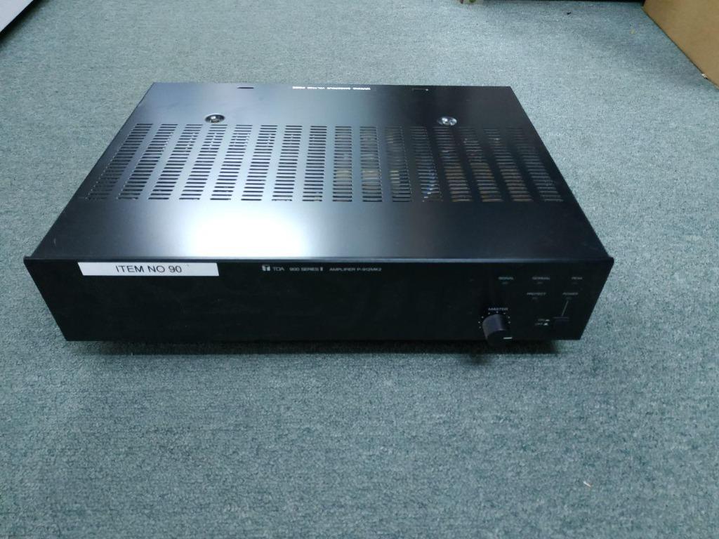 TOA P-912MK2 900 Series Single Channel 120 Watts Power Amplifier ...