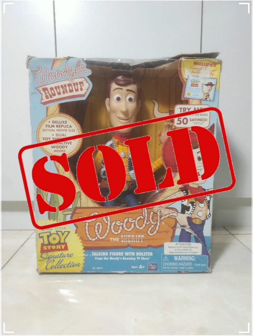 Toy story signature collection woody with certificate, Hobbies & Toys ...