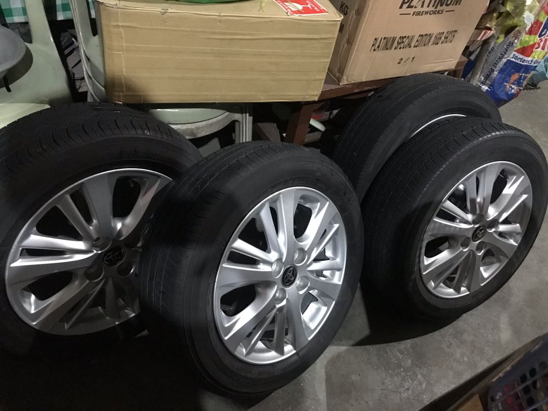 Toyota Vios gen.4 mags, Car Parts & Accessories, Mags and Tires on ...