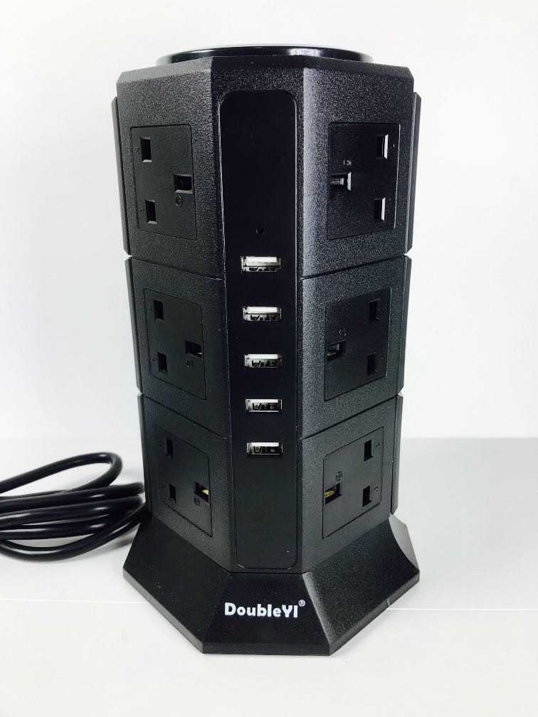 Vertical Power Socket TP-VA5U12K, TV & Home Appliances, Electrical ...