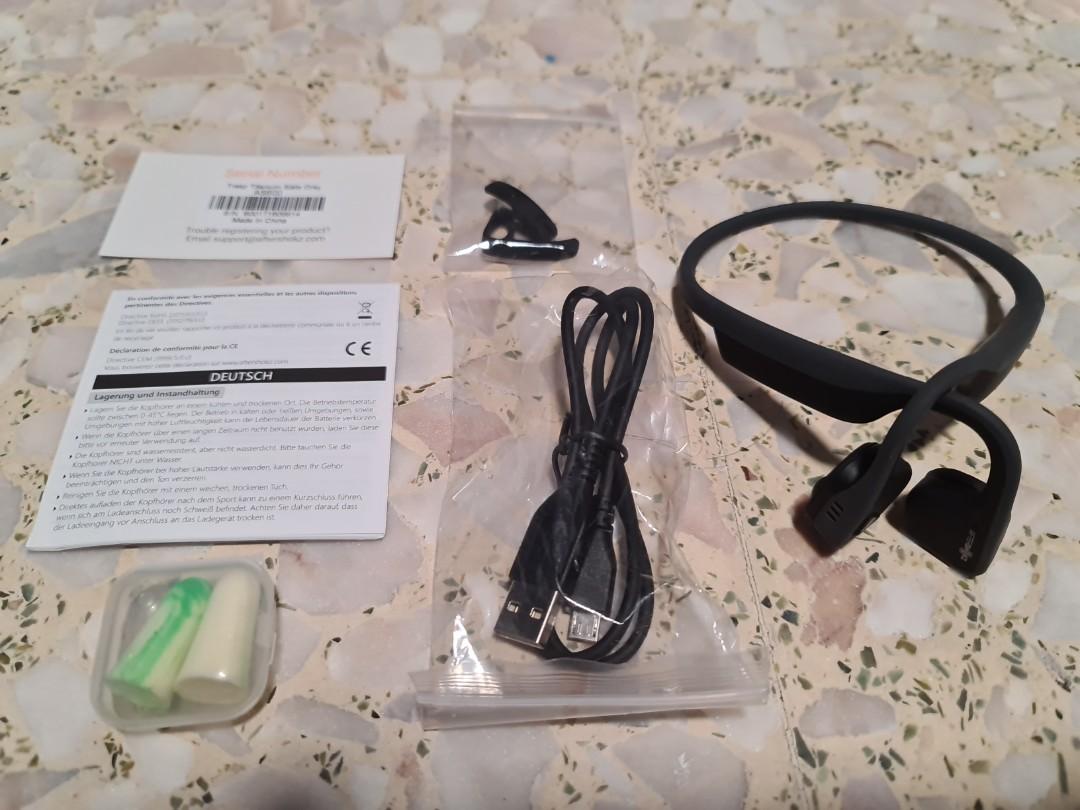 Wireless Trekz Titanium Bone Condition Headphone, Audio, Headphones ...