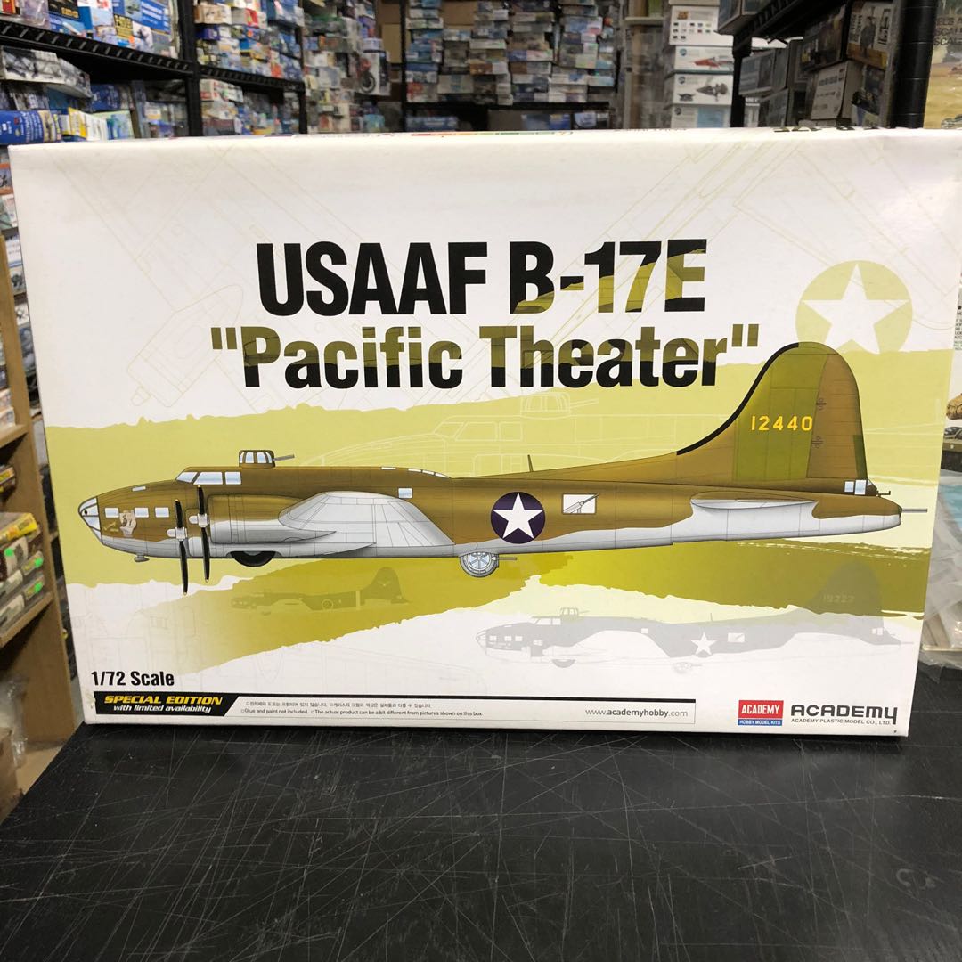 1/72 Academy USAAF B-17E Pacific Model Kit, Hobbies & Toys, Toys ...