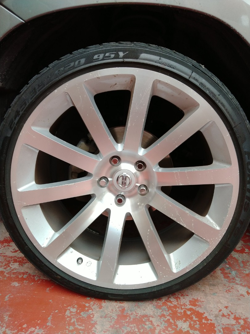 20 mags and tires, Car Parts & Accessories, Mags and Tires on Carousell