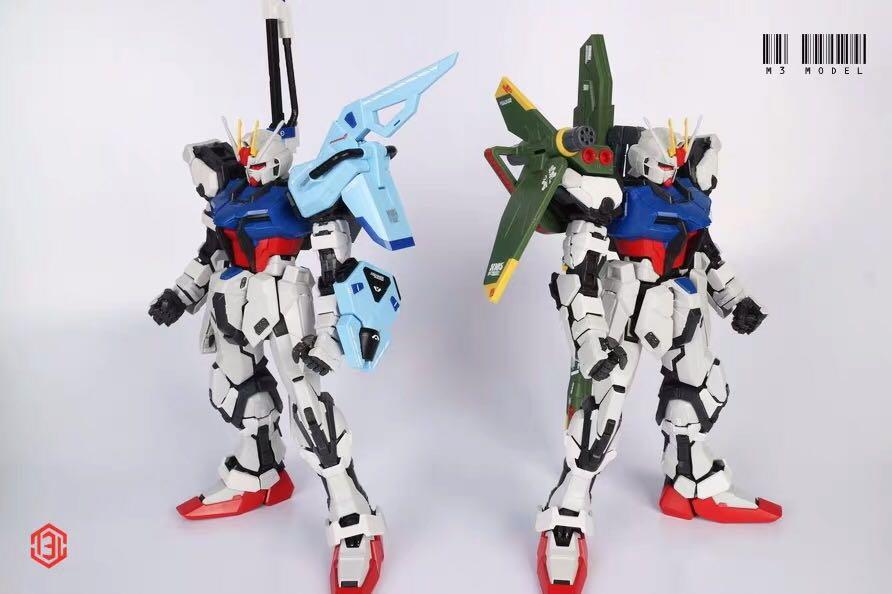 M3 PG Strike Gundam Launcher Sword Conversion Kit to Perfect Strike 1/ ...
