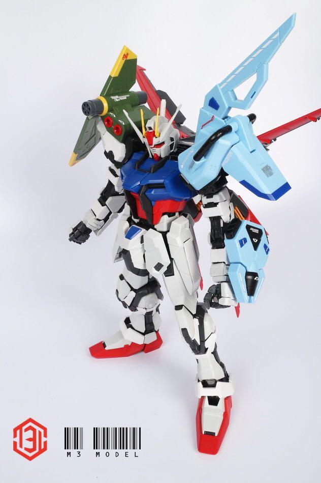 M3 PG Strike Gundam Launcher Sword Conversion Kit to Perfect Strike 1/ ...