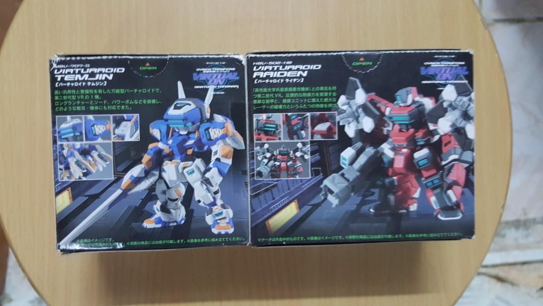 全新 Converge 電腦戰機 Virtual On 2款, 興趣及遊戲, 玩具 & 遊戲類 - Carousell