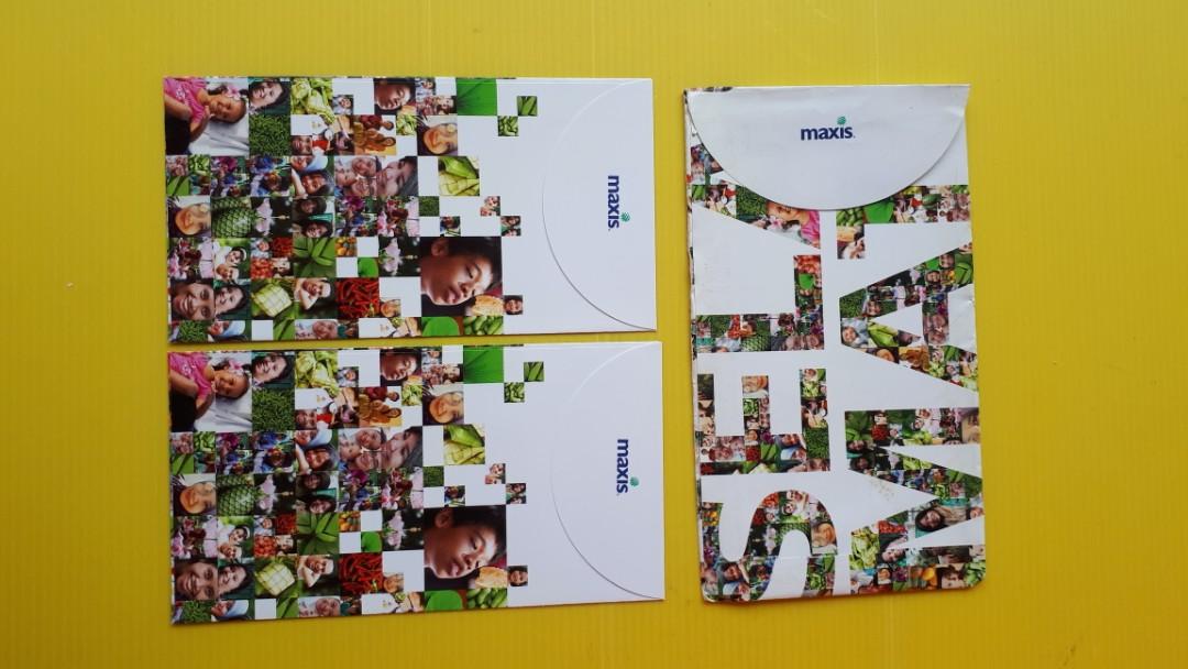 Angpao packet sampul duit raya sdr Maxis vintage, Hobbies & Toys ...