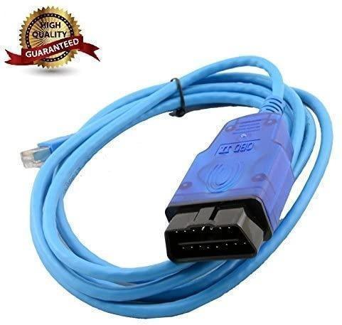 AntiBreak ENET Ethernet Cable R45J Bule OBD OBDII OBD2 Interface Coding ...