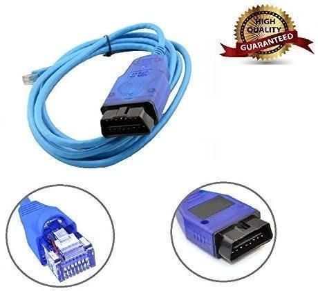 AntiBreak ENET Ethernet Cable R45J Bule OBD OBDII OBD2 Interface Coding ...